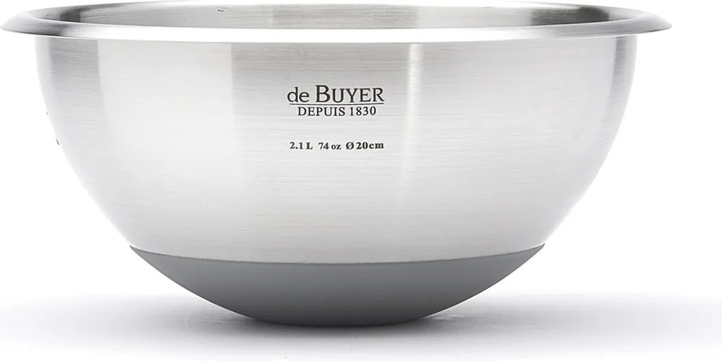 Nerezová mísa de Buyer CUL-DE-POULE P.20cm 2,1l