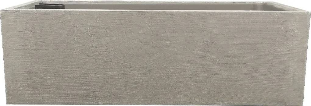 AMADEA Betonový truhlík odlehčený - hladký, 53x22,5x17,5 cm, český výrobek