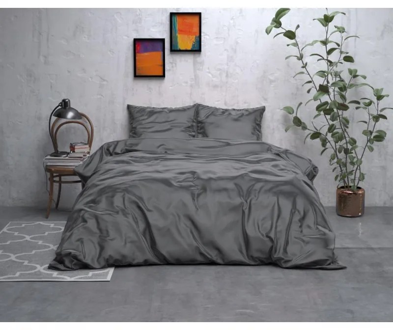 Povlečení Beauty Skin Care Duvet Cover Antracitová