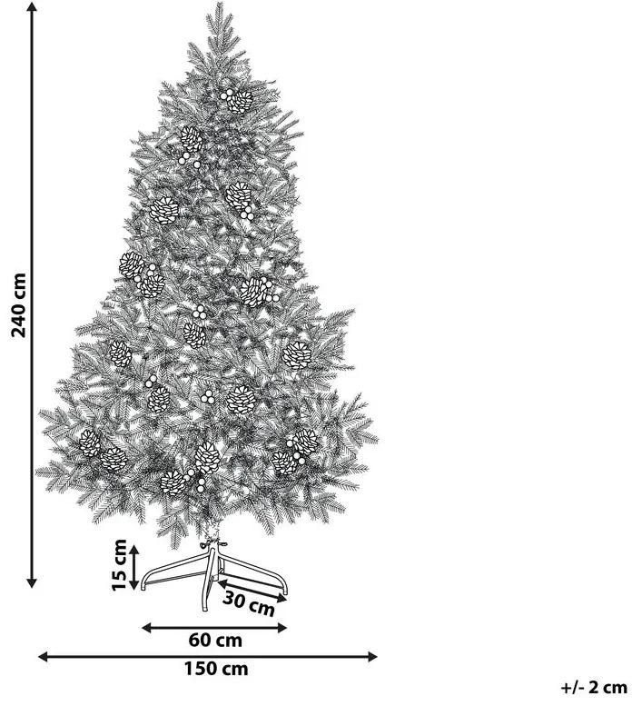 Vánoční stromek 240 cm Den (zelená). 1078594