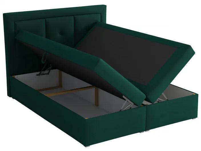 Kontinentální postel Koay Plus Box, Rozměr postele: 140x200, Potah: Victoria 14 853