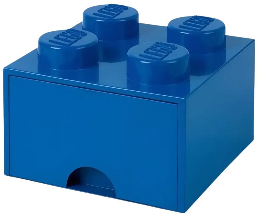OnaDnes -20% Lego® Tmavě modrý úložný box LEGO® Storage 25 x 25 cm