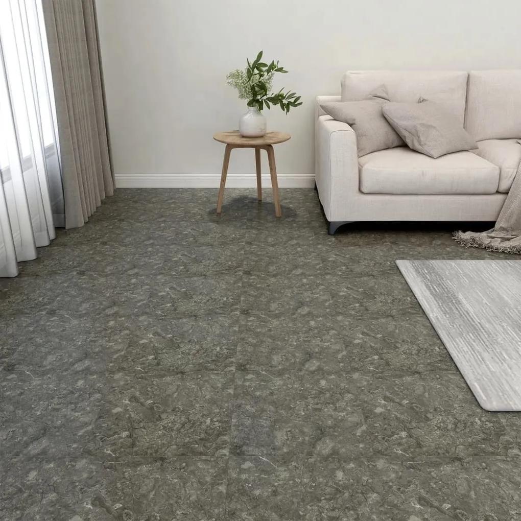 vidaXL Samolepicí podlahové desky 55 ks PVC 5,11 m² [144872] Barva: kresba dřeva šedá