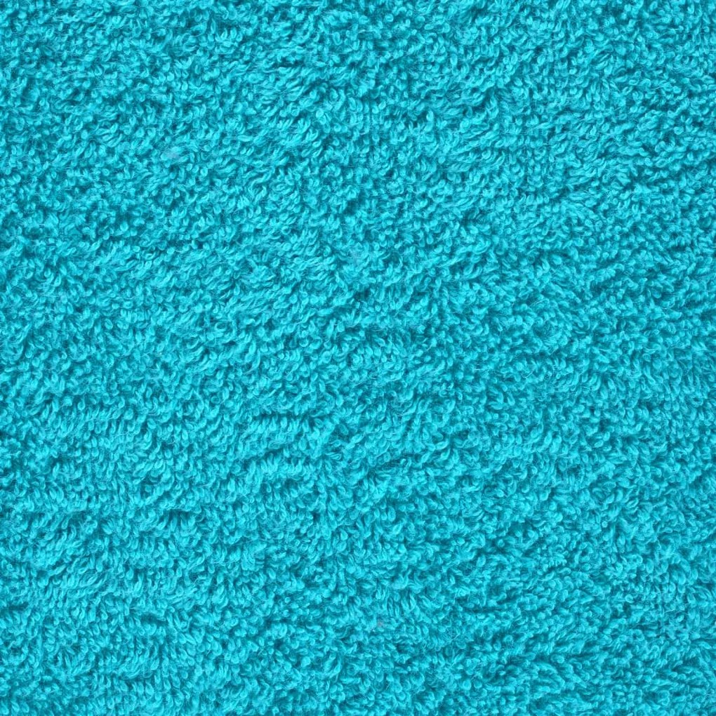 Premium ručníky SOLUND 2 ks tyrkysové 70 x 140 cm 600 g/m² 137452