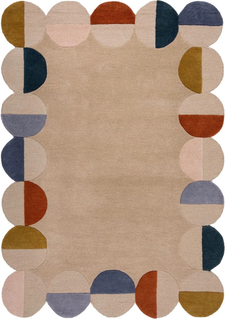 XXXLutz VLNĚNÝ KOBEREC, 160/230 cm béžová, rezavá Flair Rugs - Online Only koberce & rohožky - 003165029102