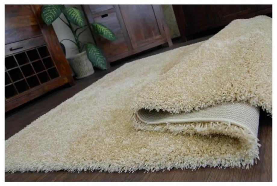 Kusový koberec Shaggy Narin krémový 80x150cm