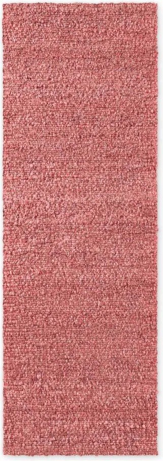 Tmavě růžový ručně tkaný běhoun 80x300 cm Notting Hill Portobello – Ted Baker