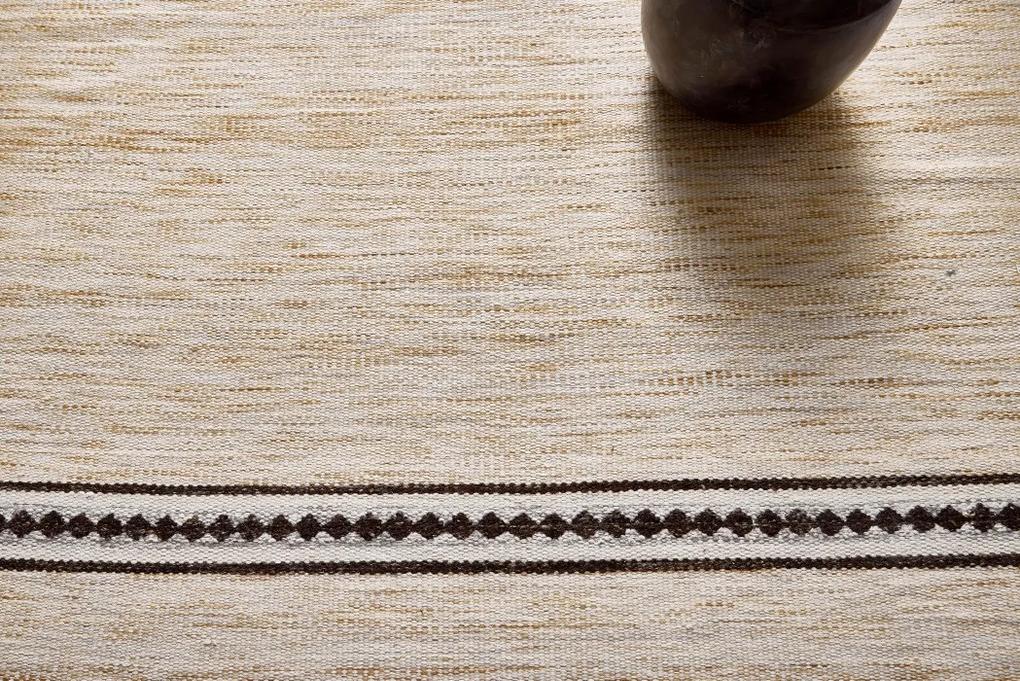 Diamond Carpets koberce Ručně vázaný kusový koberec Biscuit DESP HL63 Ivory White - 160x230 cm