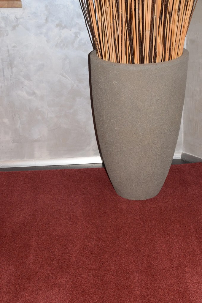 Lano, Kusový koberec Supersoft s bordurou 110 červený, 160x230, červená, ložnice