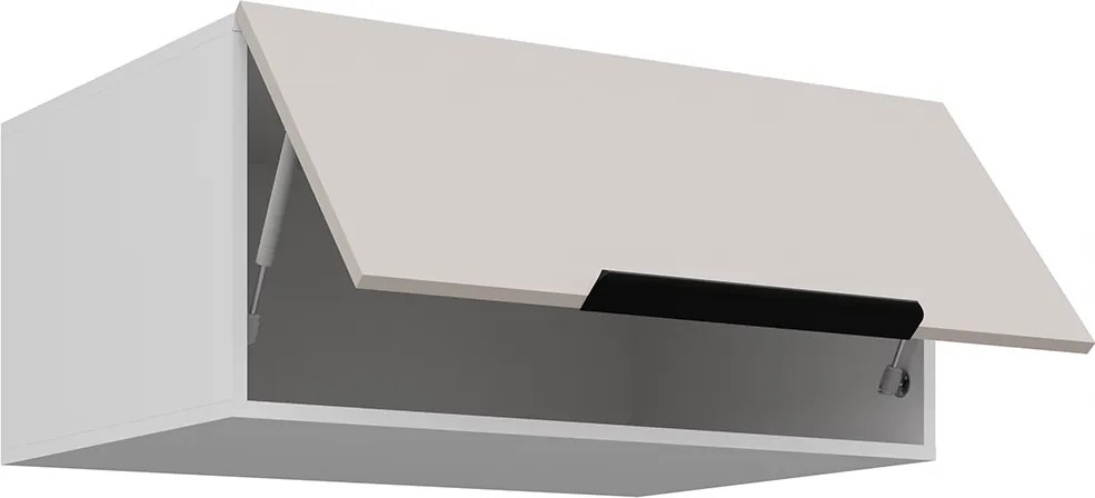 COMO | horní skříňka 80 NAGU-36 1F výklopná | 80 cm | HLUBOKÁ | bílá/kašmír