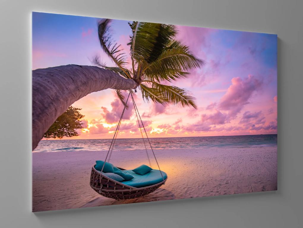 Liox Obraz tropický ráj Rozměr: 100 x 65 cm