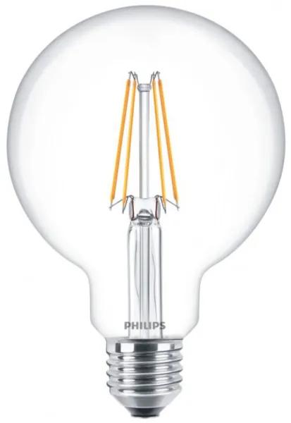 LED Filament E27, 6W Globe Philips ND 6-60W G93 8718696574171