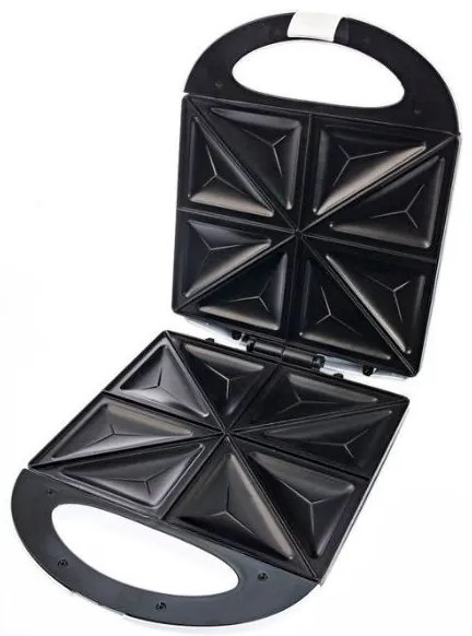 Velký toustovač na 8 trojúhelníkových toastů Brock, 1400W, bílý