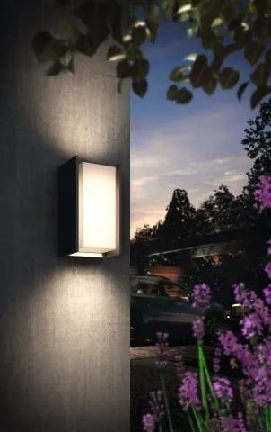 PH 16472/93/P0 Hue White venkovní nástěnné svítidlo Philips Turaco 16472/93/P0 antracitové, 2700K - PHILIPS HUE (915003761403)