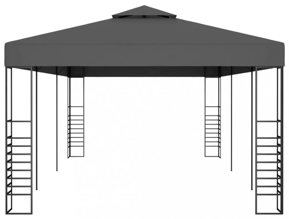 Zahradní altán 3 x 6 m antracit Dekorhome