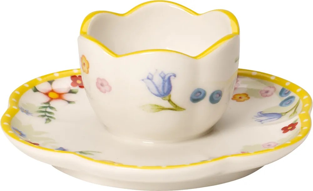 Villeroy&Boch Villeroy & Boch Spring Awakening stojánek na vejce s podšálkem 101 x 96 x 41 mm