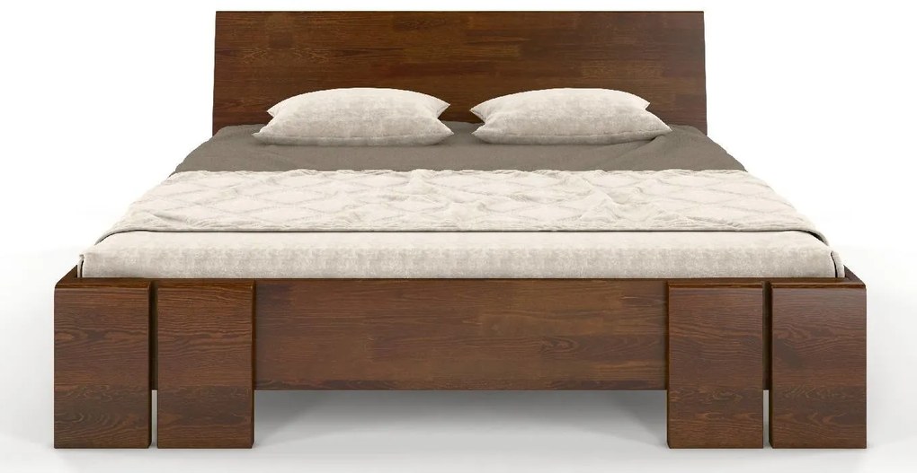 Zvýšená postel Vestre - borovice   ,  140x200 cm