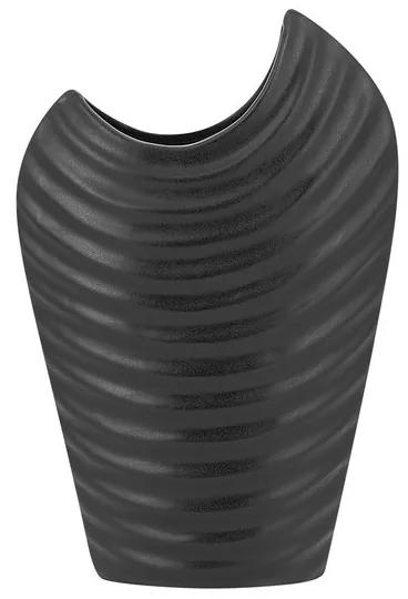 Dekorativní černá váza ECETRA