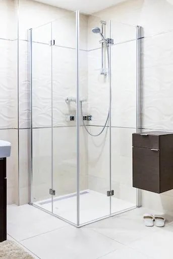 ANIMA sprchový kout skládací 80x90cm, čiré sklo/chrom profil - SIKOSK8090