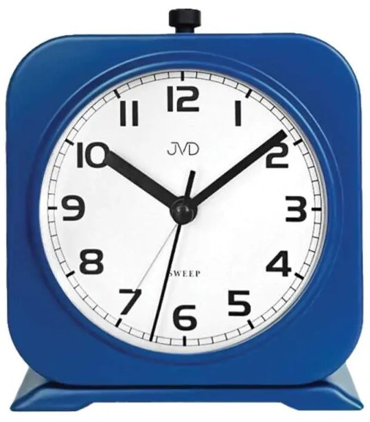 JVD Ručkový analogový netikající kovový budík JVD SRP2220.2