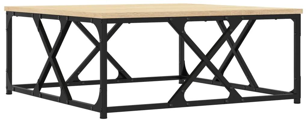 Konferenční stolek dub sonoma 70 x 70 x 30 cm kompozitní dřevo