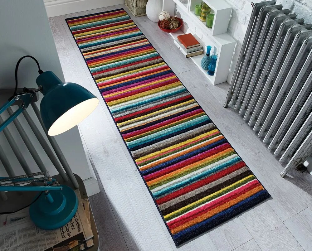 Flair Rugs, Běhoun Spectrum Tango Multi, 66x300, vícebarevná, chodba / předsíň
