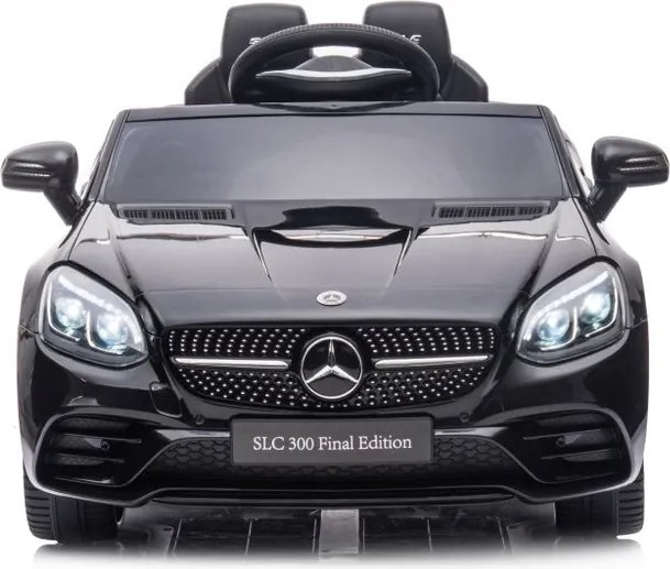 LEAN CARS Elektrické autíčko Mercedes SLC 300 LED MP3 černé