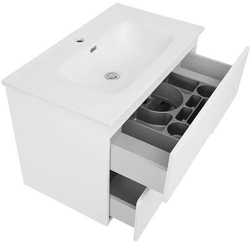 Comodo Koupelnová skříňka s keramickým umyvadlem Spectrum W 80