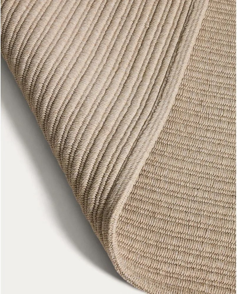Vnitřní a venkovní koberec v přírodní barvě 200x300 cm Ardelia – Kave Home