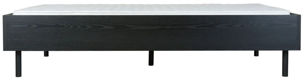 OnaDnes -20% Černá dřevěná dětská postel Quax Hai-No-Ki 90 x 200 cm