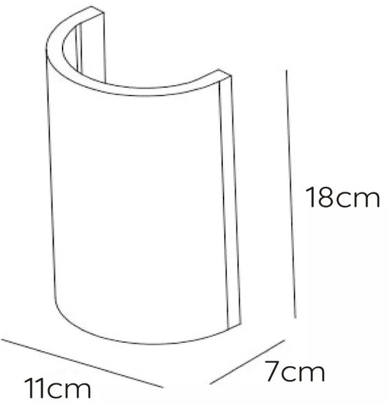 Lucide 35200/18/31 - Nástěnné svítidlo GIPSY 1xG9/40W/230V bílé