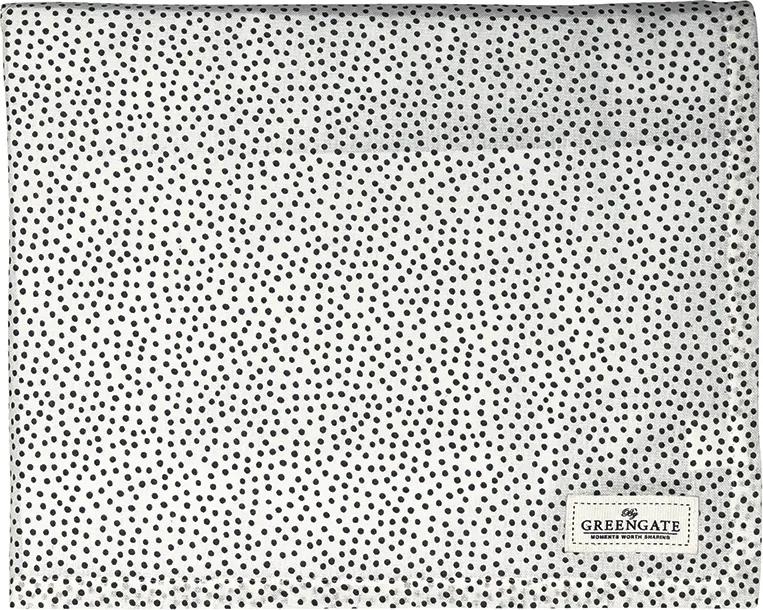 Ubrus Dot black 145 x 250 cm