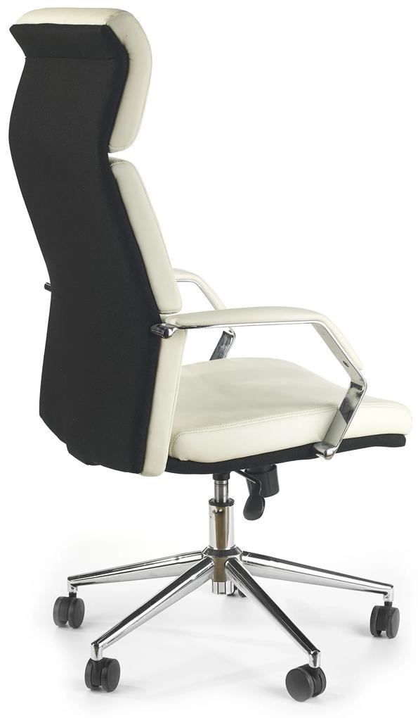 Černobílá kancelářská židle IOWA