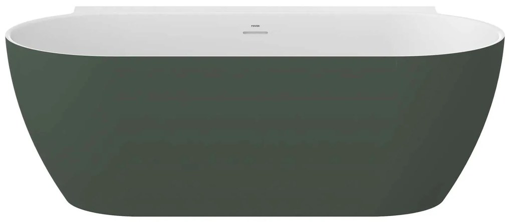 Ravak Freedom Wall II Tec - Vana 170x87 cm, Grey Green/bílá CC71200000