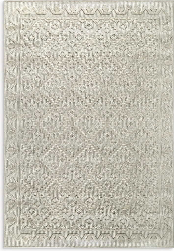 Koberec Lena Boho, 160x230 cm, béžový