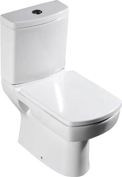 SAPHO BASIC WC mísa kombi, spodní/zadní odpad, 35x61cm ( 71122333 )