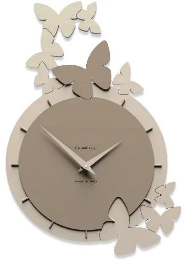 Designové hodiny 50-10-2 CalleaDesign 47cm (více barev) Barva švestkově šedá-34