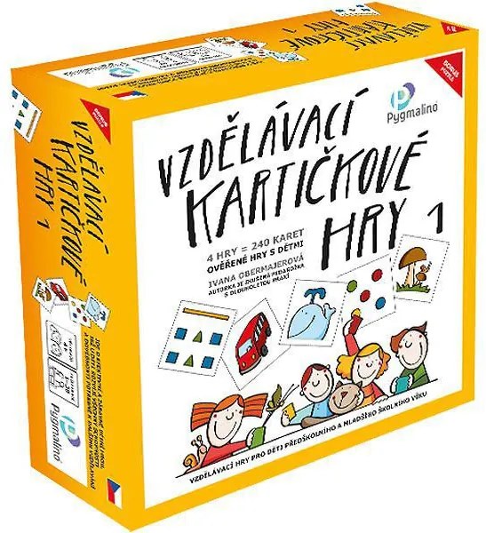 Pygmalino Vzdělávací kartičkové hry 1