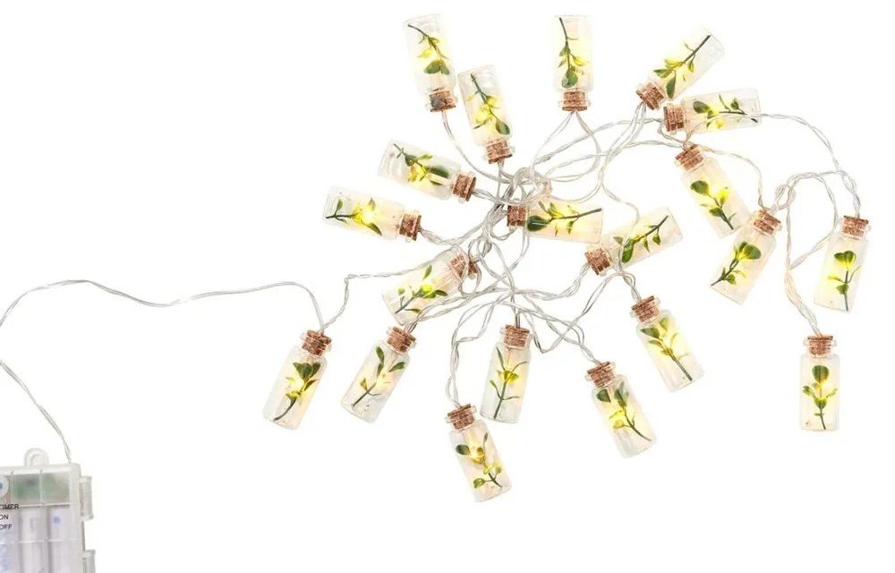 URBAN JUNGLE LED - zavařovací sklenice USB 20 světel