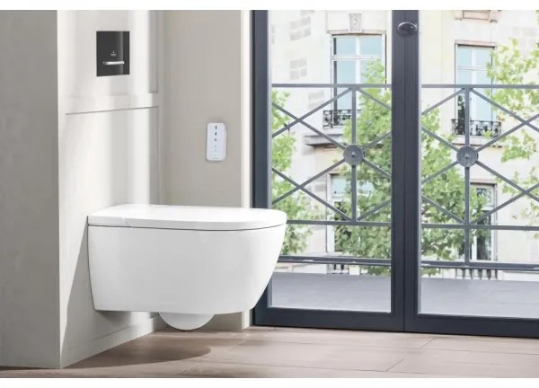 Villeroy & Boch V0E100R1 - Závěsný bidet s prk SoftClose VICLEAN alpská bílá +DO