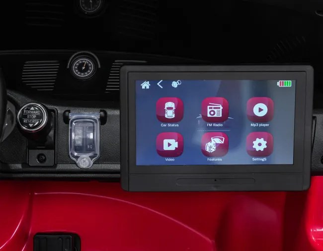 Elektrické autíčko Porsche 911 GT3 STRONG MP4 červené