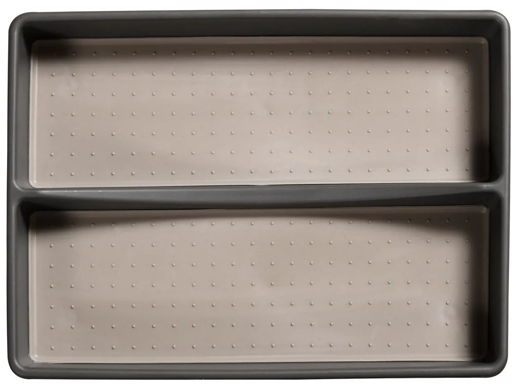 Organizér do zásuvky Kubas 23 cm černý