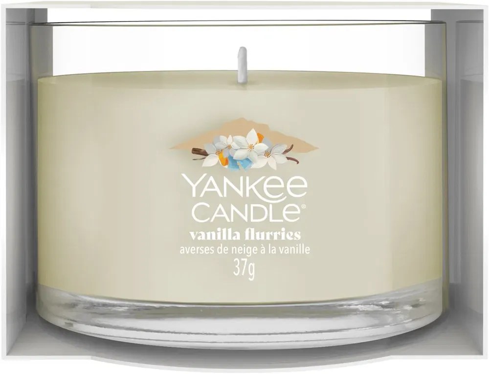 Yankee Candle vonná svíčka Vanilla Flurries 37 g