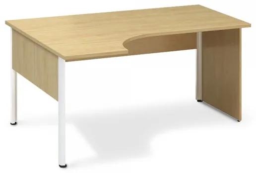 Ergonomický stůl ProOffice A 180 x 120 cm, levý divoká hruška