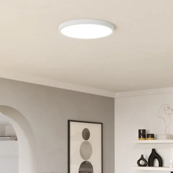 Eglo 901726 -LED RGBW Stm. kou. st. sv. FUEVA-Z LED/17,5W/230V 38,9cm IP44 bílá