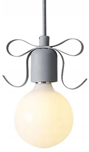 Toolight Samostatná závěsná stropní lampa NARNI šedá
