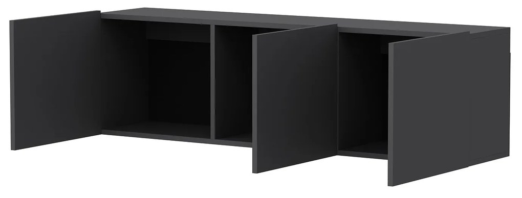 Kalune design TV stolek WHITE antracitový