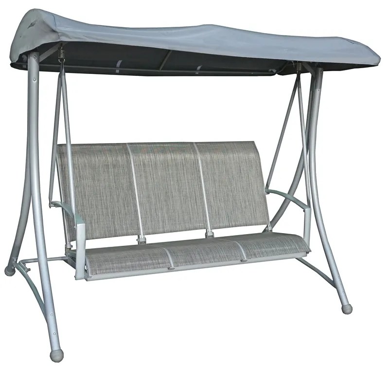 Rojaplast Zahradní houpačka Hollywood - šedá