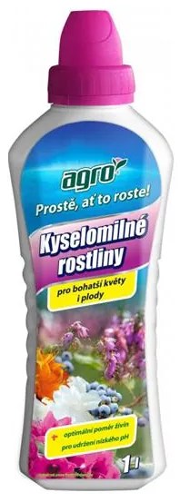 Hnojivo AGRO Kyselomilné rostliny 1l
