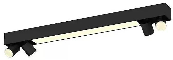 Stropní LED bodové svítidlo Philips Hue Centris / IP20 / 40 W / 3320 lm / plast / hliník / černá